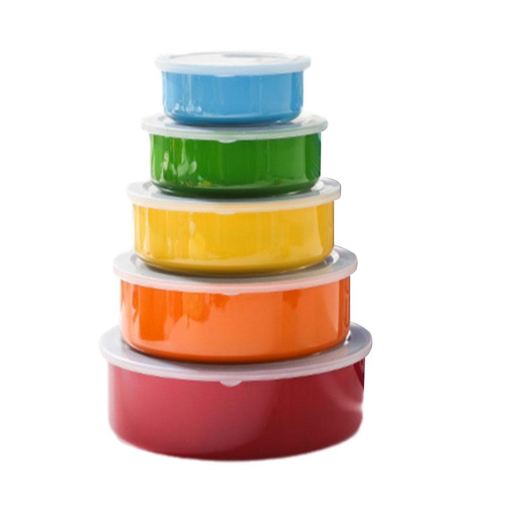 Stainless Steel Food Container Set Crisper Storage Freezer Box ...