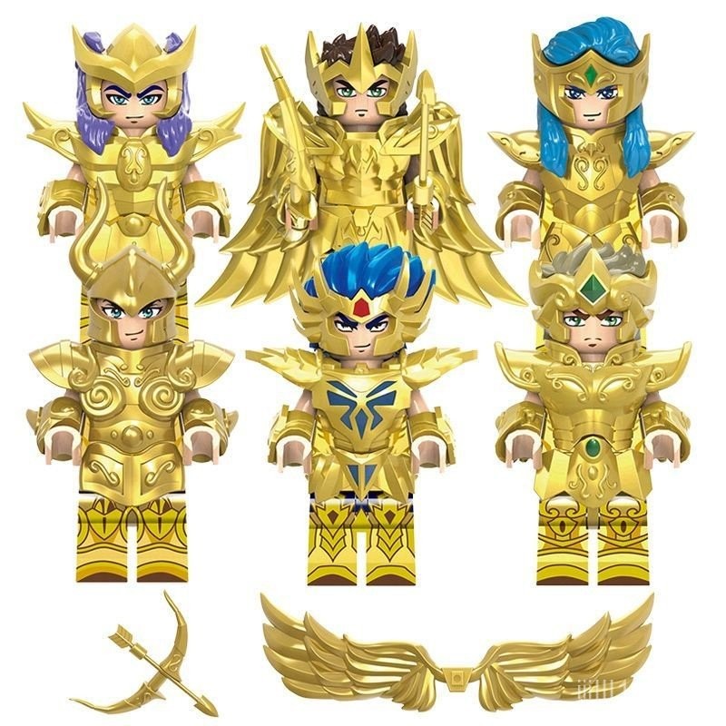 Zodiac Golden Saint Seiya Building Blocks Influencer 12 Constellation ...