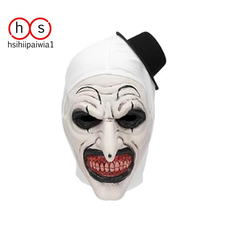 Halloween Terrifier Mask Clown Mask Scary Joker Costume Halloween ...