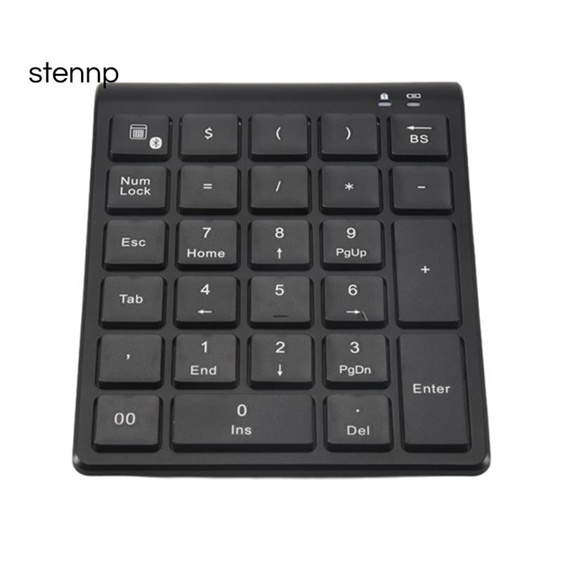 27 Keys Bluetooth Wireless Numeric Keypad Mini Numpad With More ...