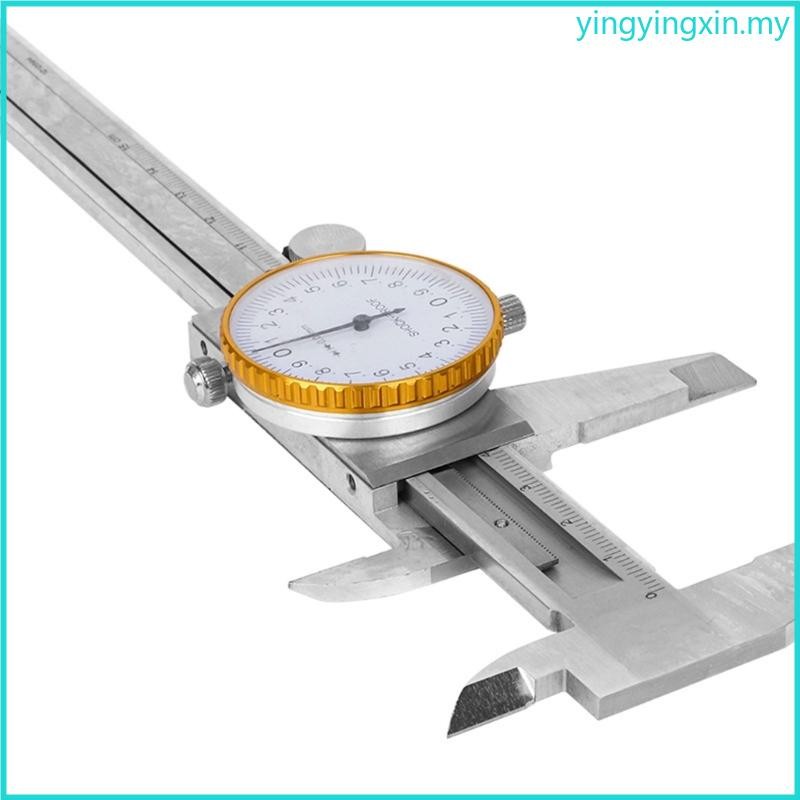 YIN Vernier Caliper Caliper with Gauge 0-150mm Shockproof Micrometer ...