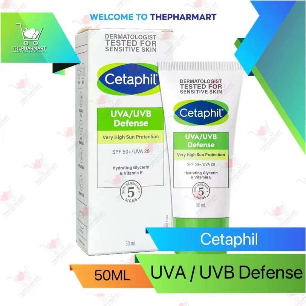 Cetaphil Sunblock UVA / UVB Defense very high sun protection 50ml ...