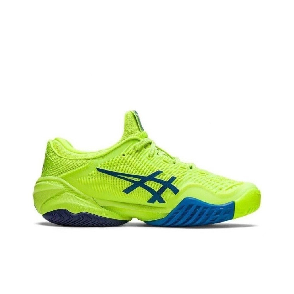 Asics court FF 3 kasut tenis profesional bernafas dan tahan lama (hijau ...
