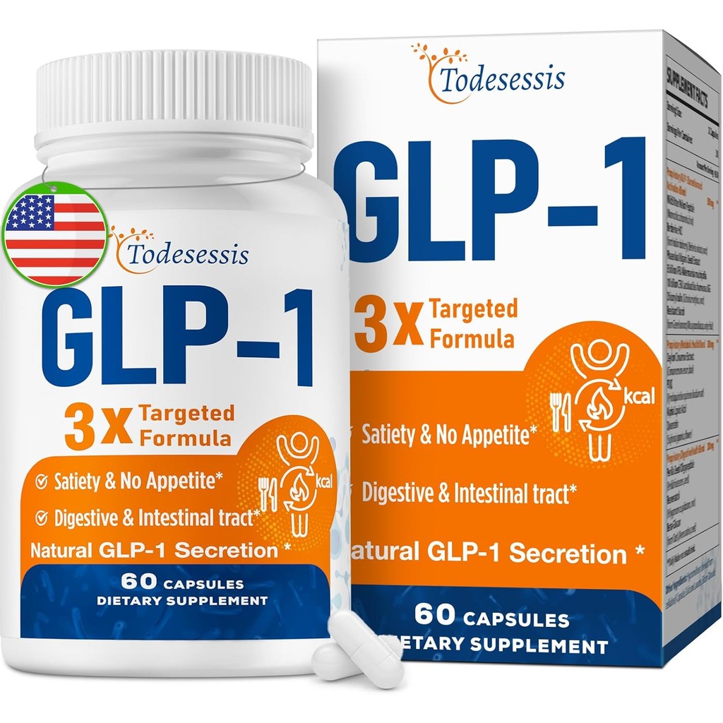 GLP-1 Supplement for Women, Natural GLP-1 Support, 3X Targeted Formula ...