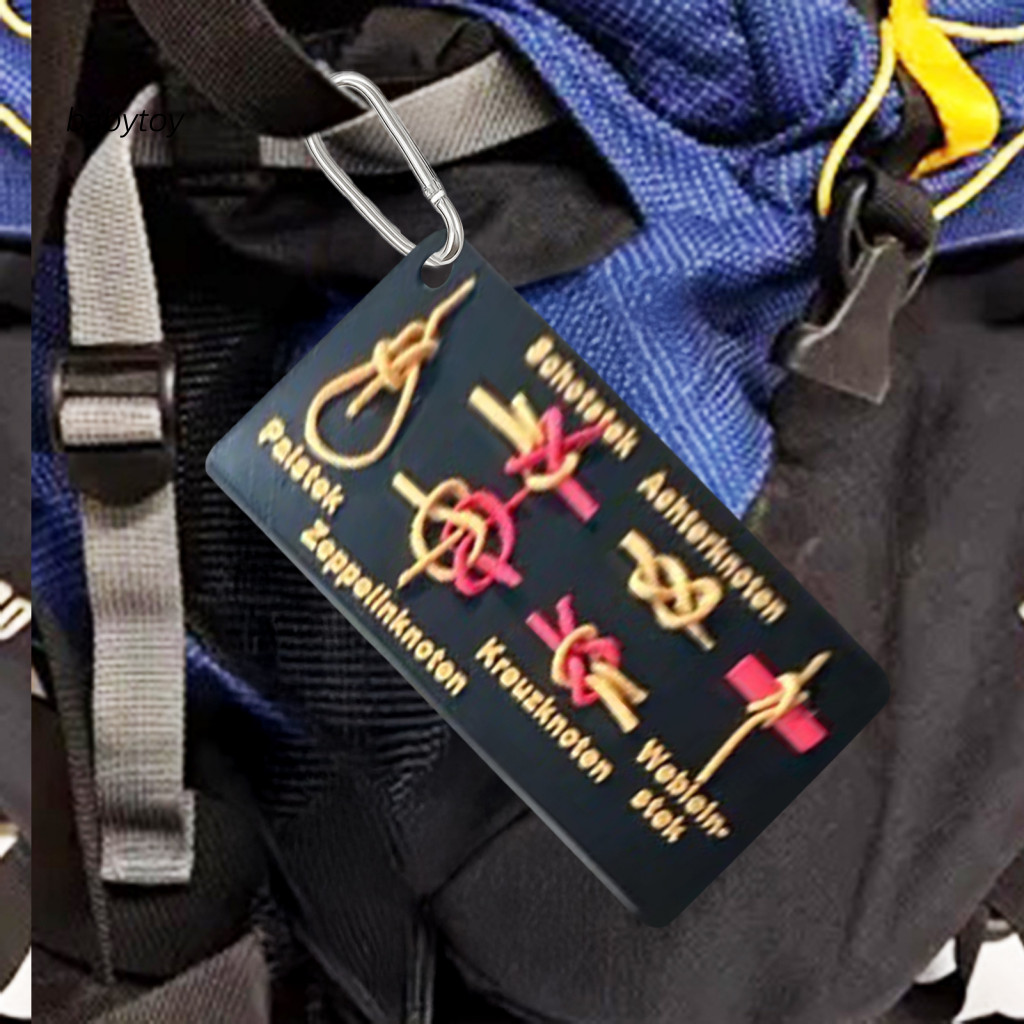 BABY Figure Eight Knot for Climbing Outdoor Knot Reference Card ...