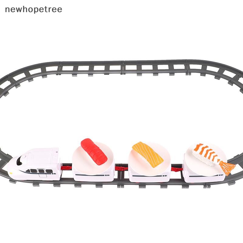 Ntmy Conveyor Belt Rotary Sushi Toy Pretend Play Electric Track Trains ...