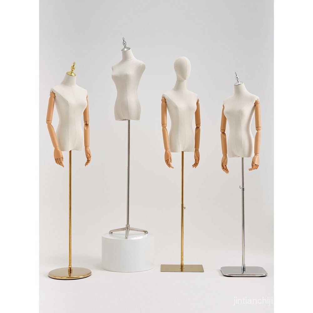 Clothing Store Model Props Female Half Body Window Human Station ...