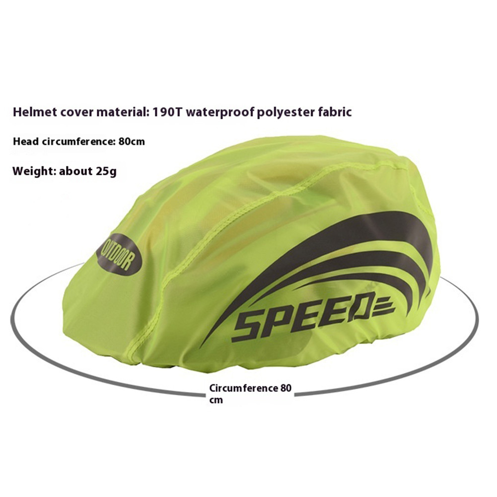 [Fricese.my] Bicycle Helmet Cover with Reflective Strip Safety Helmet ...