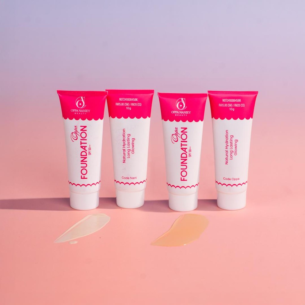 (NEW) OPPA FOUNDATION 10g /OPPA KILAT FOUNDATION LIQUID 5g | Shopee ...