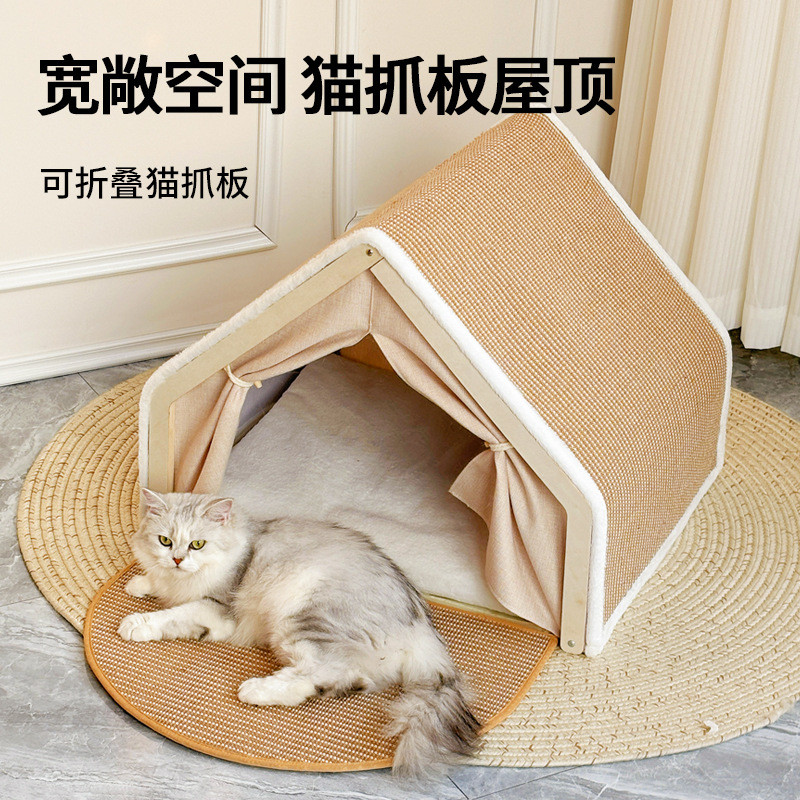 Cat Litter Four Seasons Universal Cat Villa Cat House Shell Semi ...