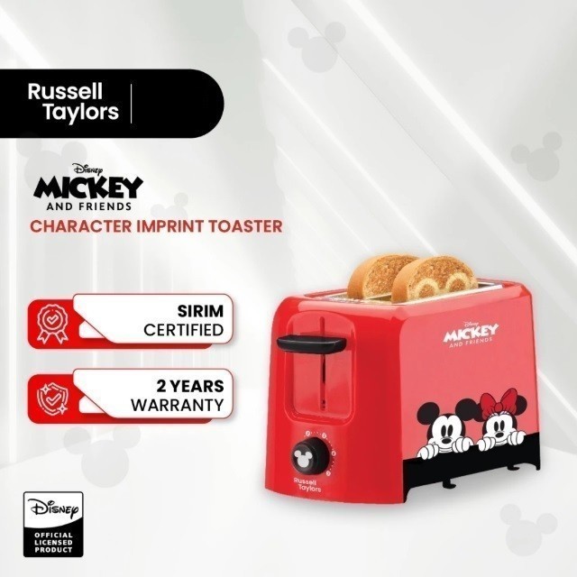 Russell Taylors x Disney Mickey And Friends Bread Toaster D3 | Shopee ...