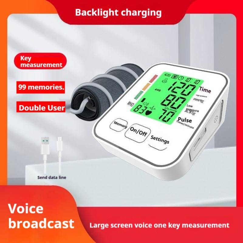 Electronic blood pressure monitor, arm type high-precision blood ...
