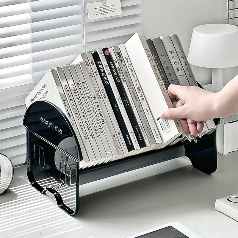 Desktop Book Shelf Book Stand Shelf Desktop Book Storage Rack ...