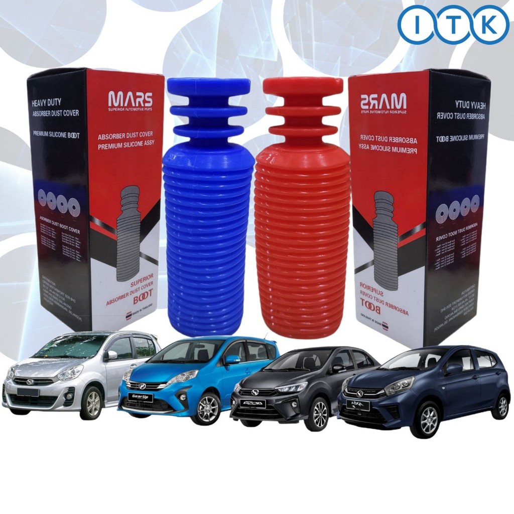 ABSORBER DUST COVER BOOT FRONT SILICONE PERODUA MYVI VIVA ALZA AXIA ...