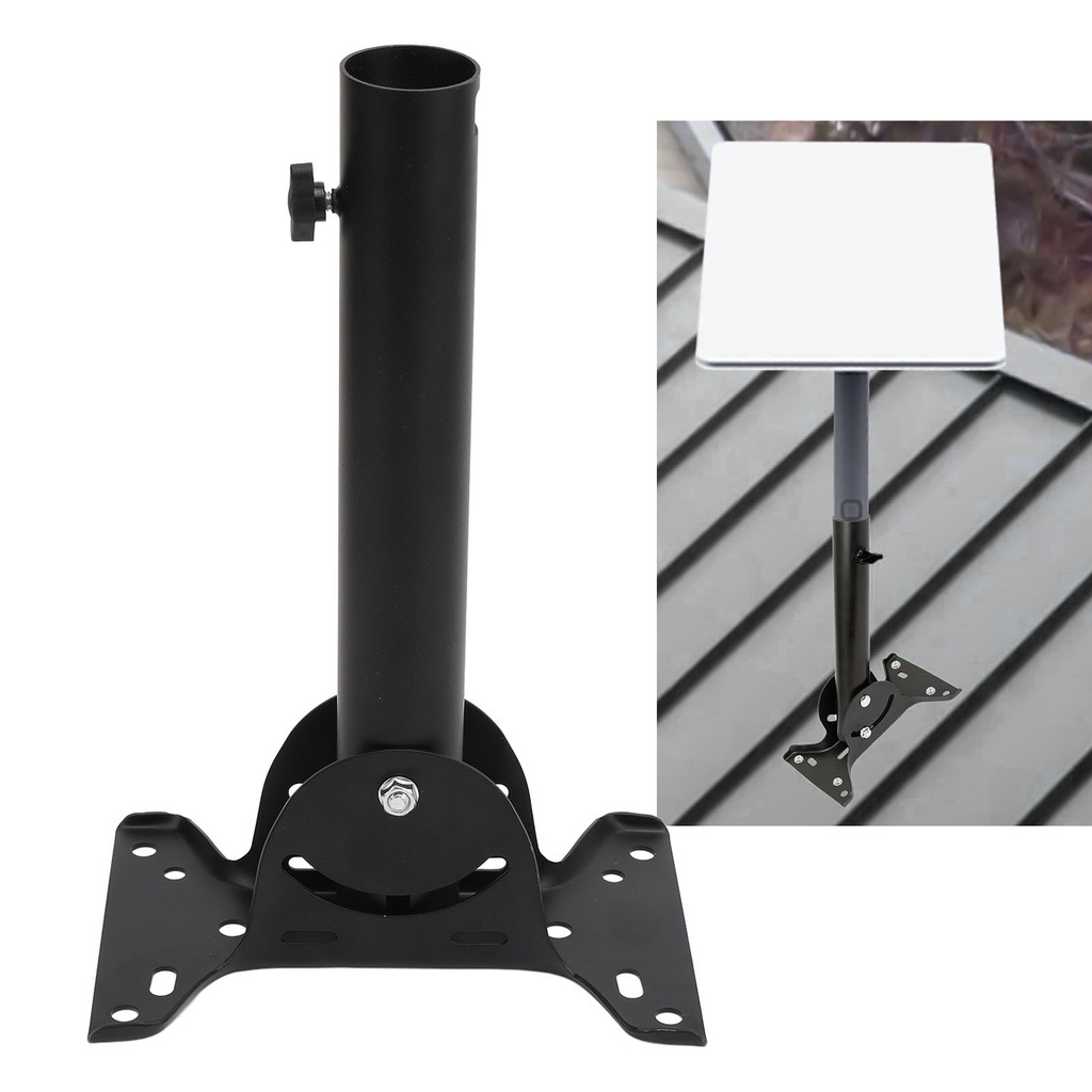 [CAK] Satellite Roof Mount Kit Black Stainless Steel Weather Proof ...