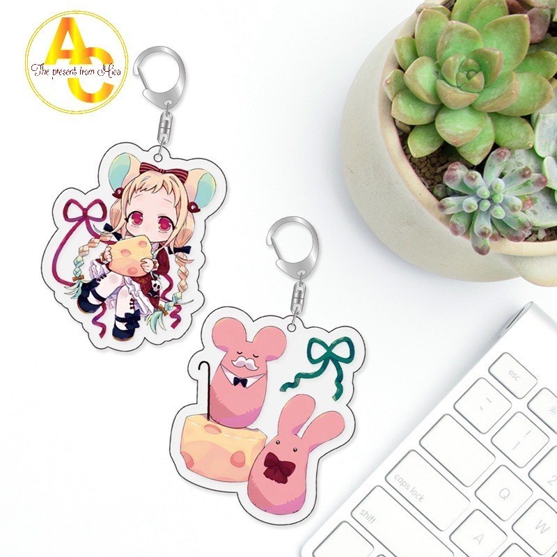 Toilet Bound Hanako Kun Hanako Sousuke Mitsuba anime character keychain ...