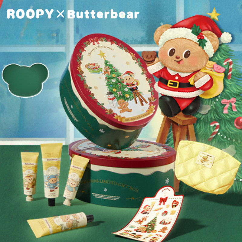 ROOPY Hand Cream 润培护手霜黄油小熊联名圣诞礼盒 Butter Bear Collaboration Christmas ...