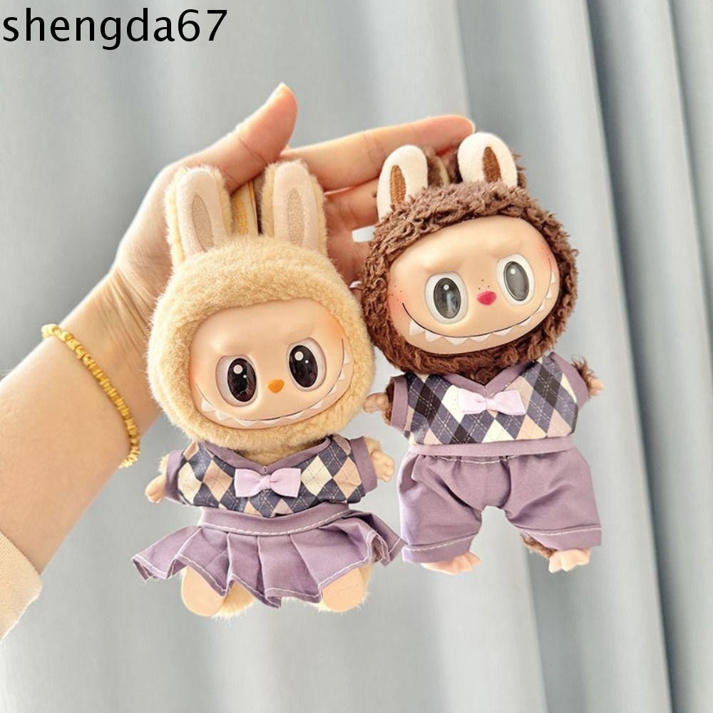 Labubu Dolls Clothes For LABUBU,Exquisite Hand-Crafted 17cm LABUBU ...