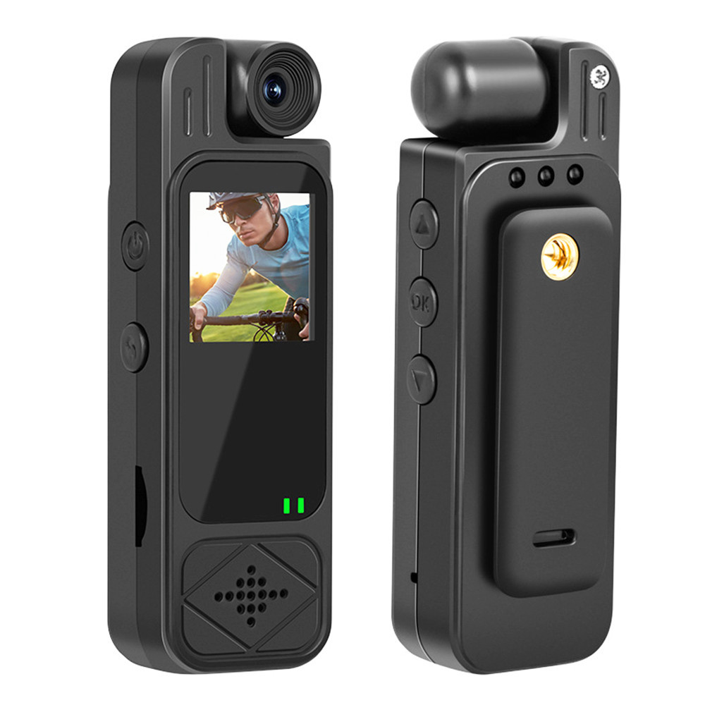 Mini WIFI Body Camera 2k HD Sports Camera 4 Hours Rotatable Night ...