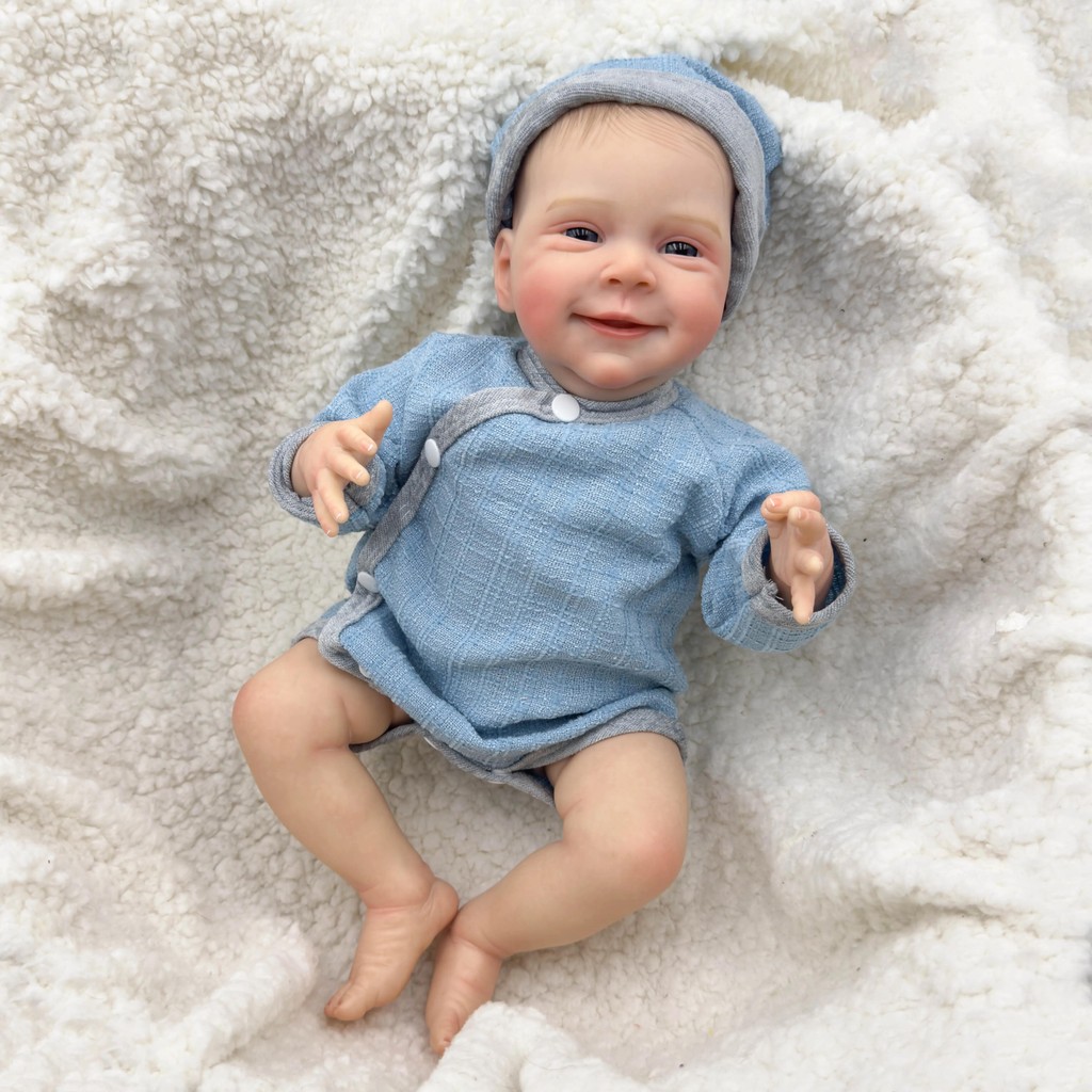 18inch Sebastian Newborn Soft Body Baby Doll Already Painted Finished ...