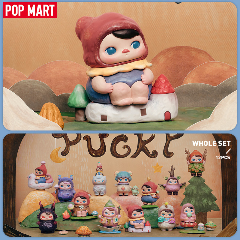 POP MART PUCKY Poko's Adventure Series Figures Blind Box Model Toys ...
