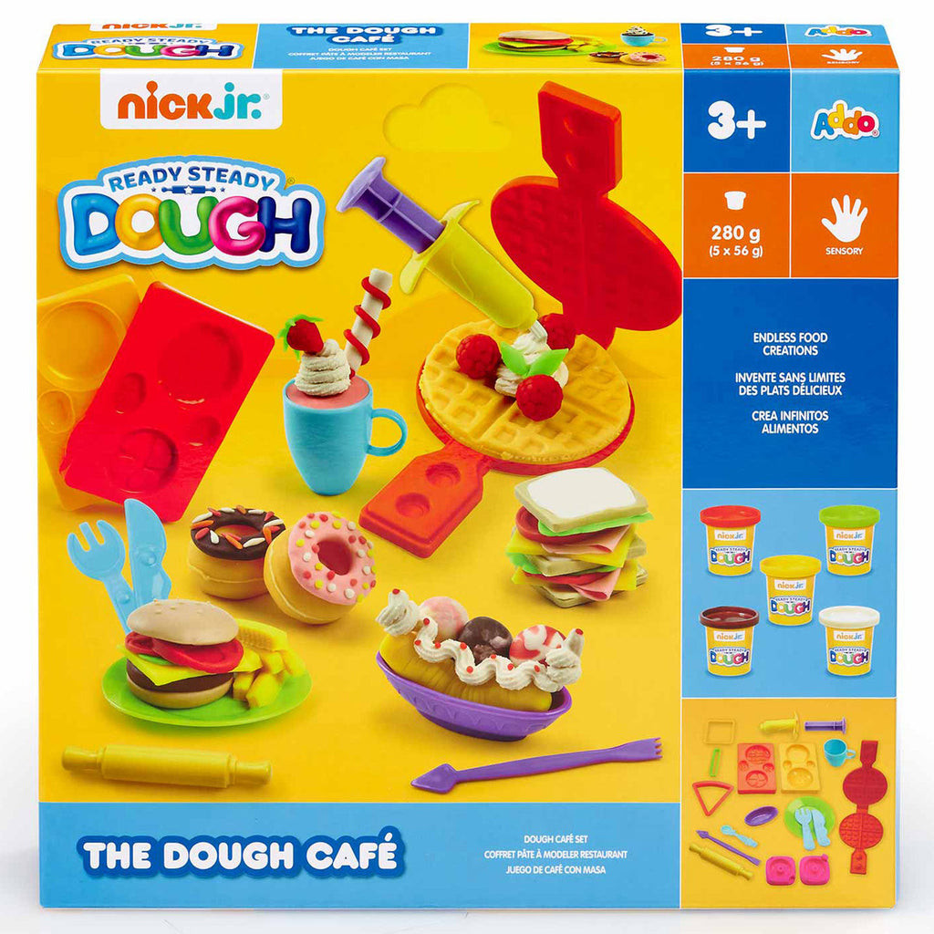 Addo Nick Jr Ready Steady Dough The Dough Cafe Playset | Shopee Malaysia