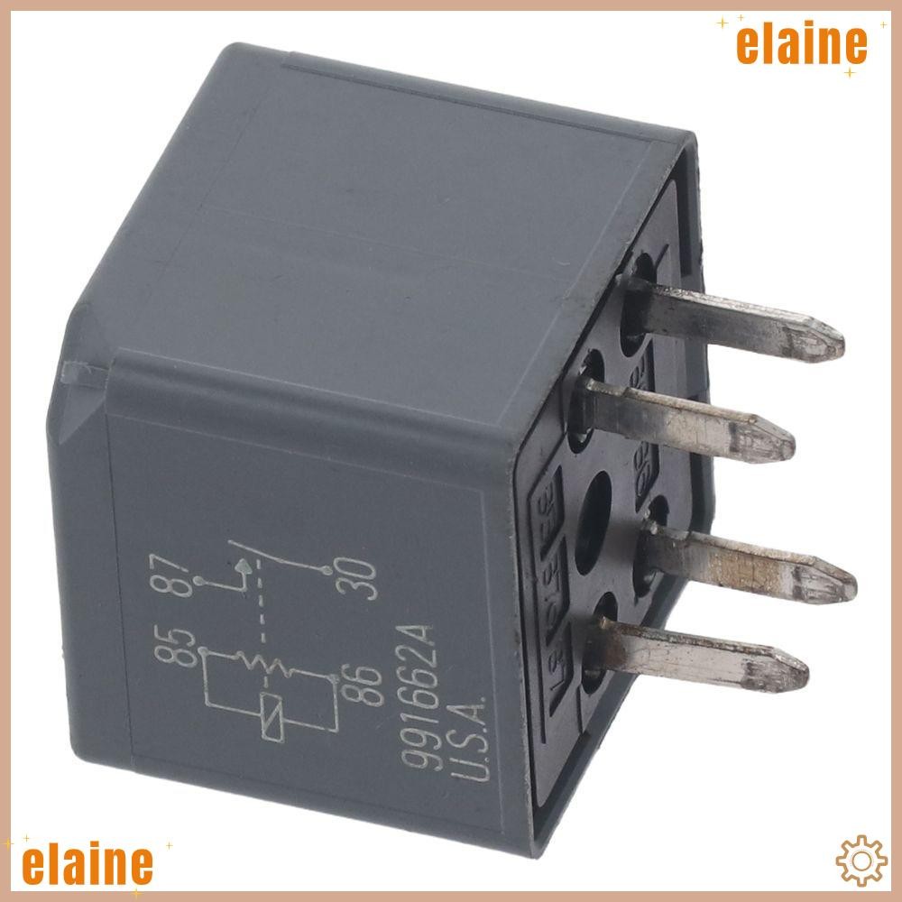 ELAINE2 Quick Connect Relays, Metal 12V with Resistor, Durable 4 Pins ...