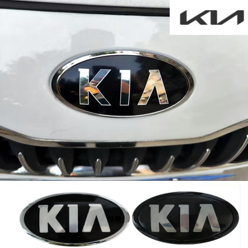Car Front Hood Emblem Rear Trunk Badge Sticker for KIA sportage ceed sorento cerato optima ...