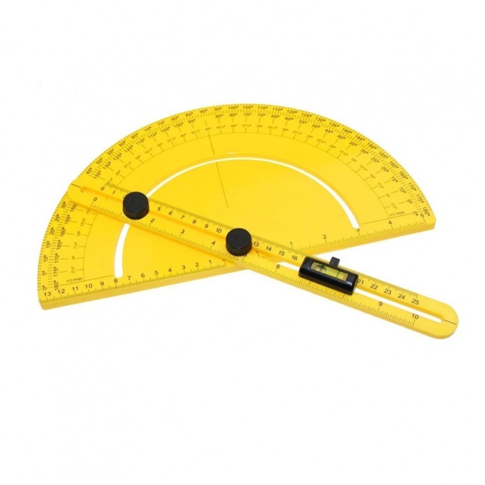 [BESTWFM] -Compact 3 in 1 Angle Finder Leveling Ruler T Square Slide ...
