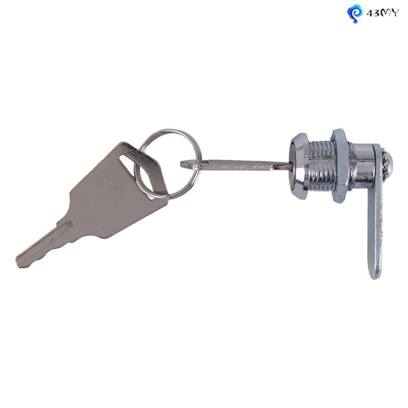 Cam Lock Desk Drawer Lock 16MM + 2 Keys for Arcade Cupboard Mailbox ...
