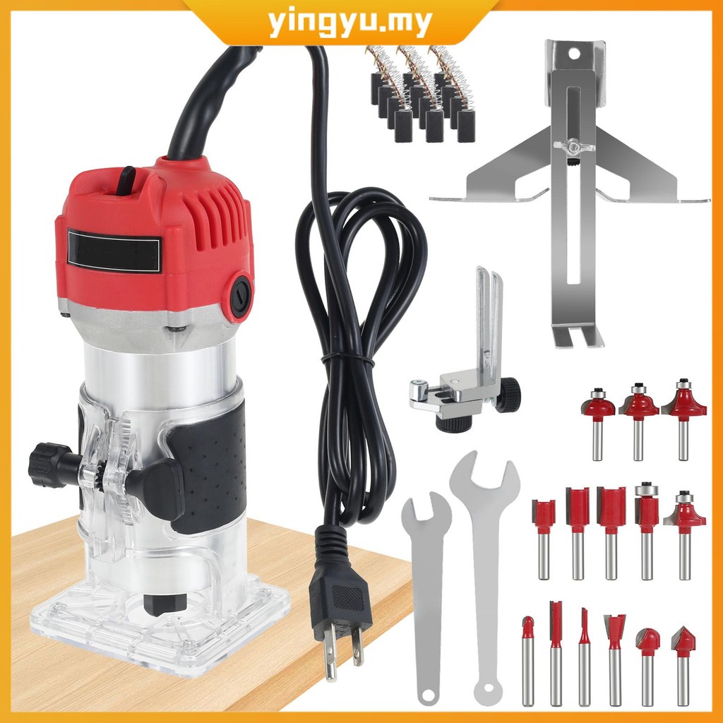 Router Tool 110 V 800 W Sturdy Wood Router 30000 R/MIN Multipurpose ...