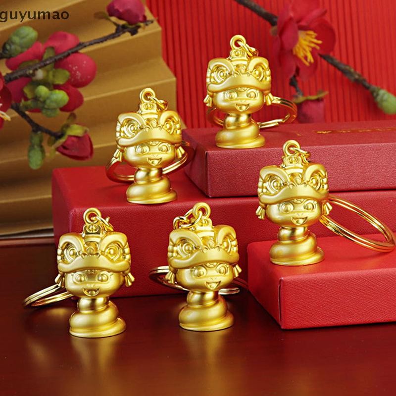 guyumao Snake Year Keychain New Year Gift National Trend Style Zodiac ...