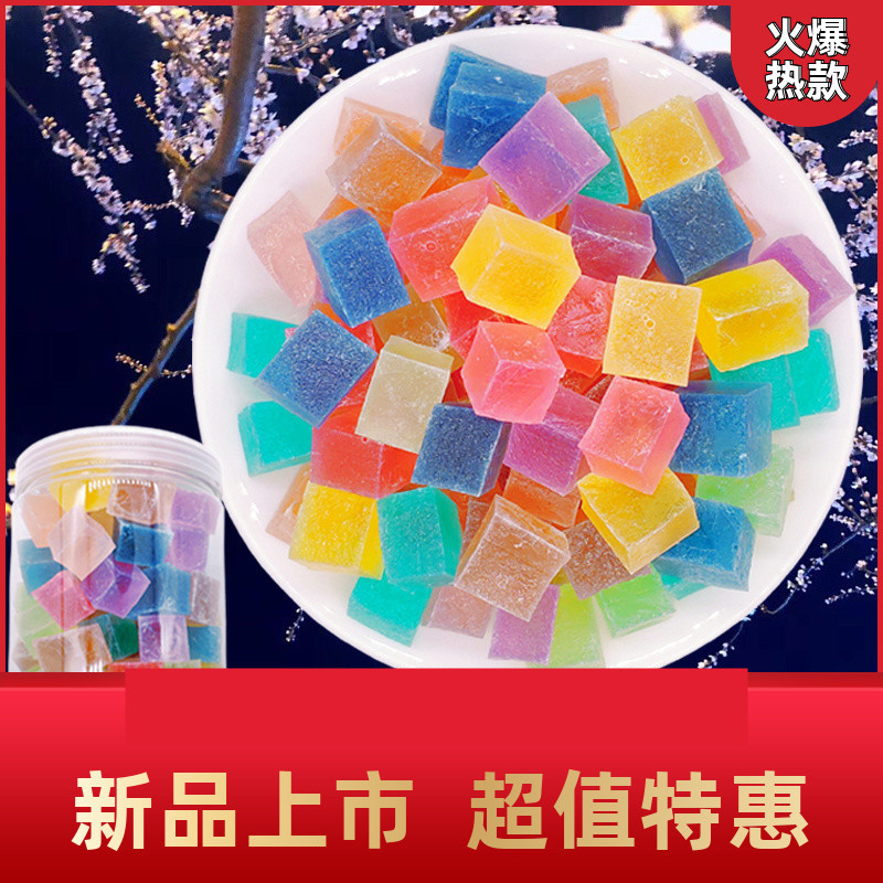 Shopee Official Amber Candy Influencer High-value Eating Glass Gem ...