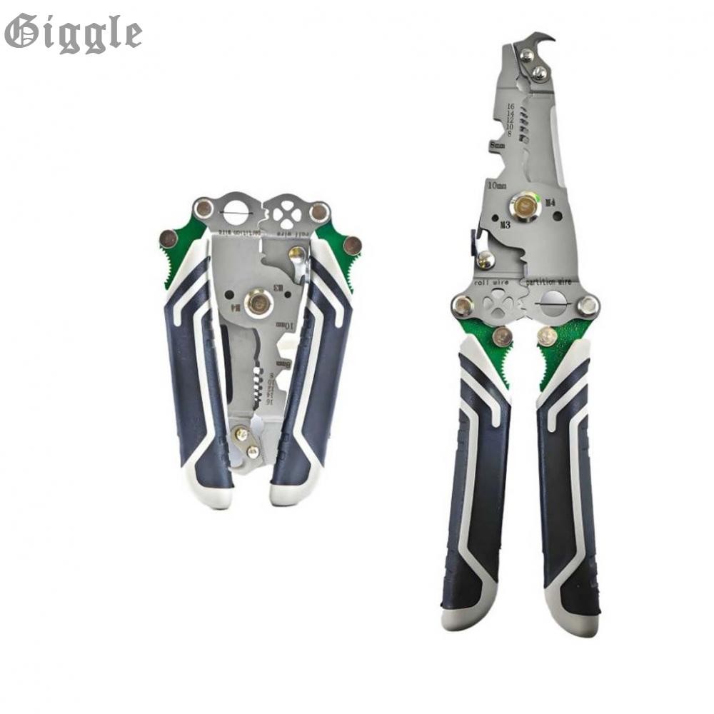 【GIG】Foldable Wire Stripper and Crimper with Quick Change Mechanism and ...