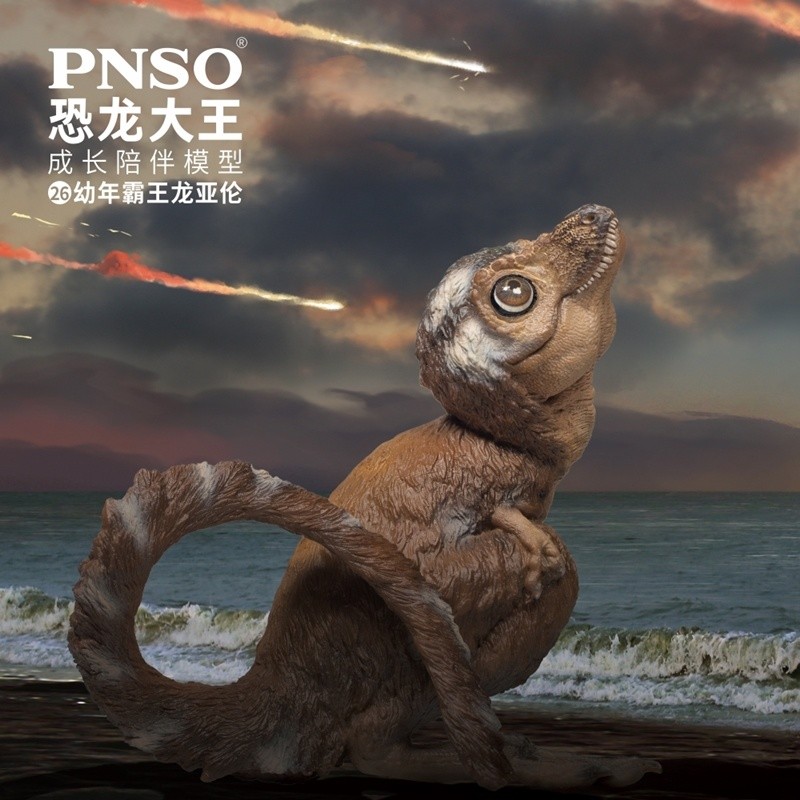 P PNSO Young Tyrannosaurus Rex Aaron Dinosaur King Growth Accompanying ...