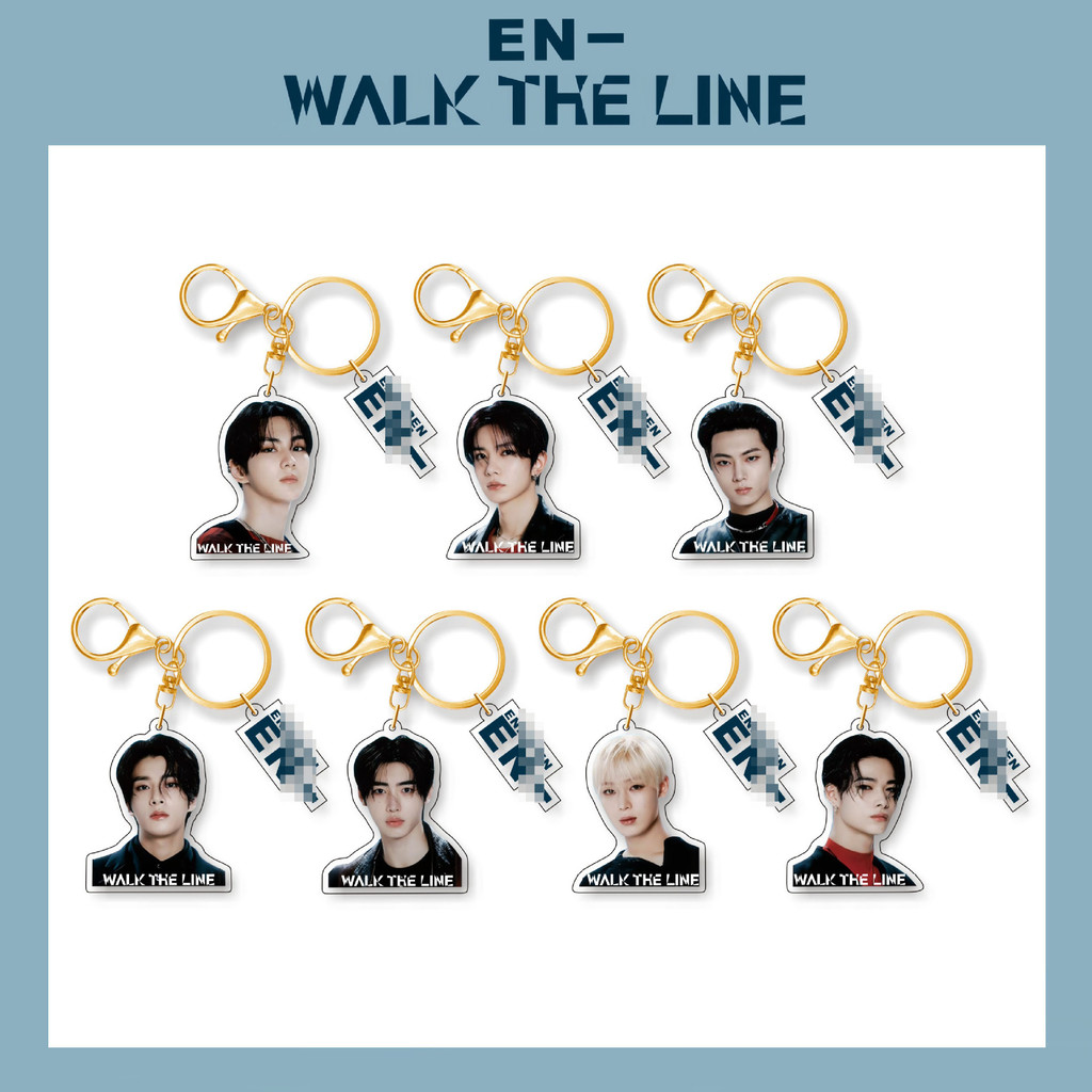 Enhypen Acrylic Keychain New Style walk the line Series Humanoid ...