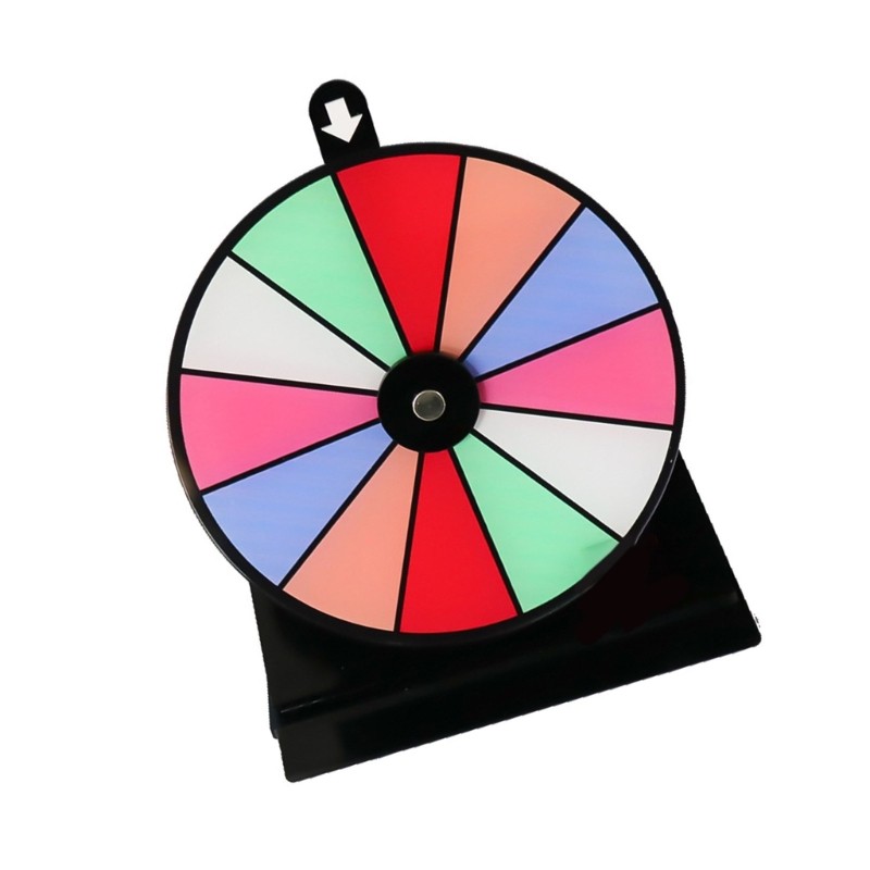 SC Raffle Wheel Spinner Prize Wheel Easy to Assembly Prize Spinner ...