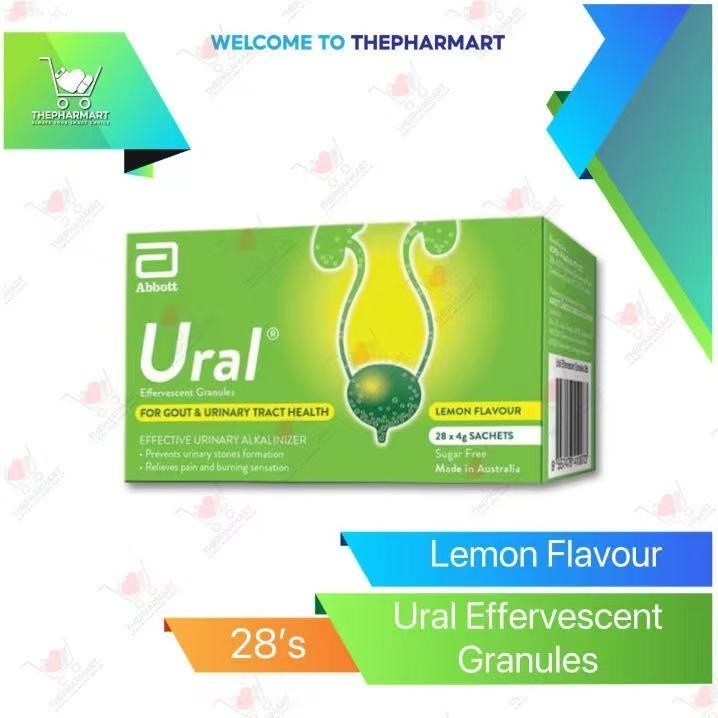 Ural Effervescent Granules lemon flavour | Shopee Malaysia