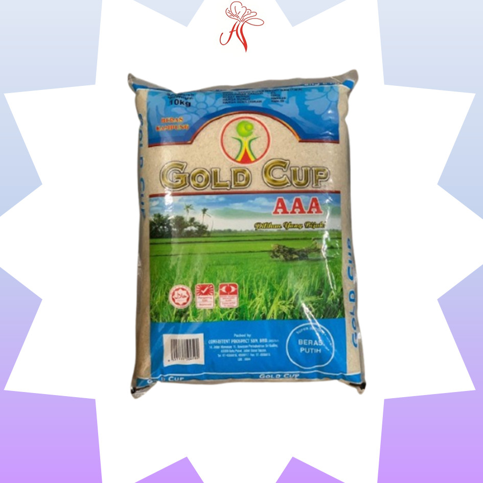 Beras Gold Cup AAA 10KG | Shopee Malaysia