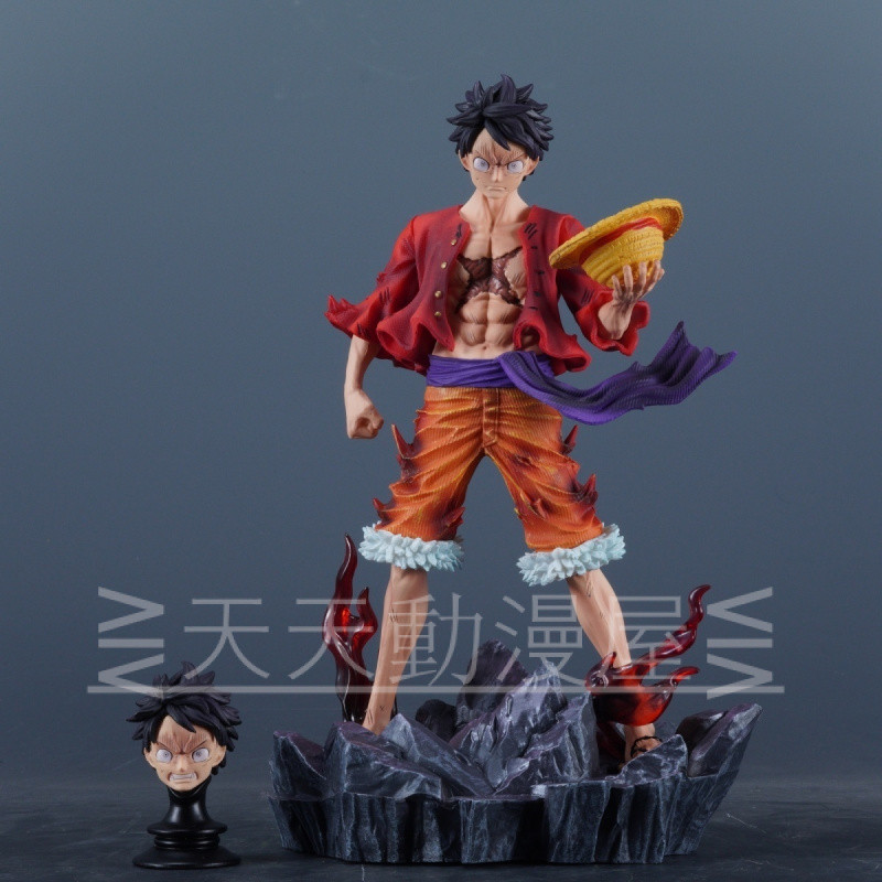 Free Shipping One Piece Model Tianhui Studio Overlord Color Luffy Luffy ...