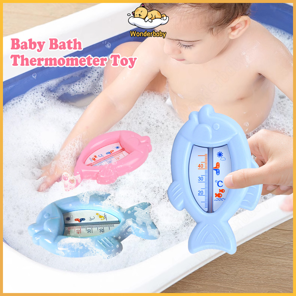 Wonderbaby Cartoon Fish Baby Water Temperature Meter Safety Baby Bath ...