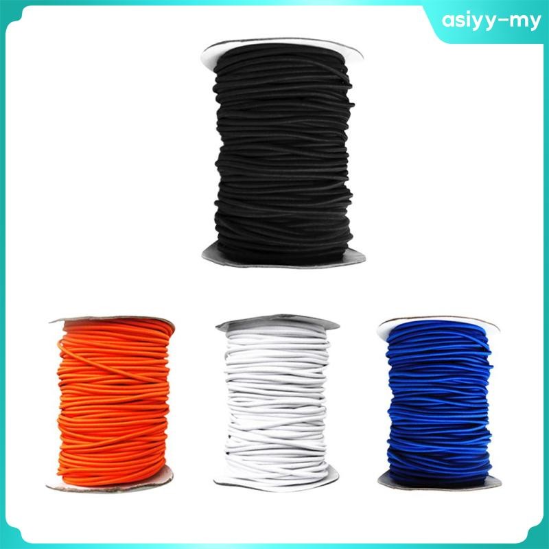 [AsiyyMY] 4mm x 3 Meters Orange Elastic Bungee Rope Shock Cord Tie Down ...