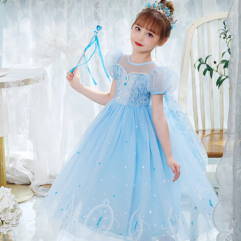 princess dress dress kids girl baju princess budak perempuan 2024 Gadis ...