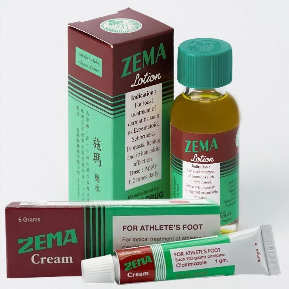 Zema Lotion 15ml / 30ml / Cream 5cc | Shopee Malaysia