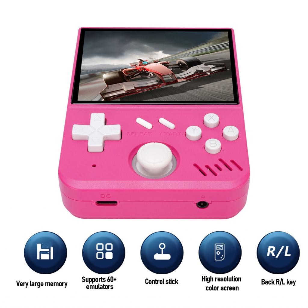 Concon 3.5 Inch Retro Handheld Console with RK3326 Chip & 4000mAh ...