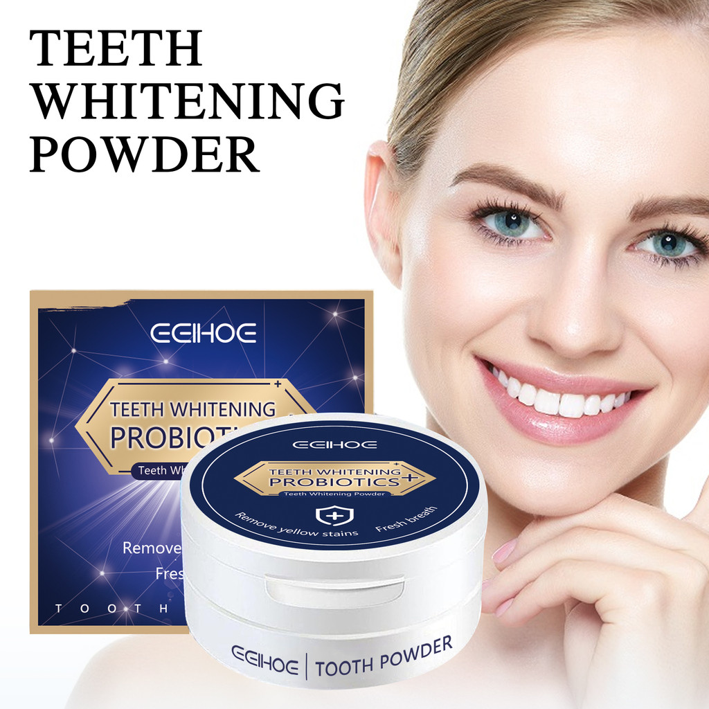 EELHOE Dazzling White Teeth Powder Dental | Shopee Malaysia