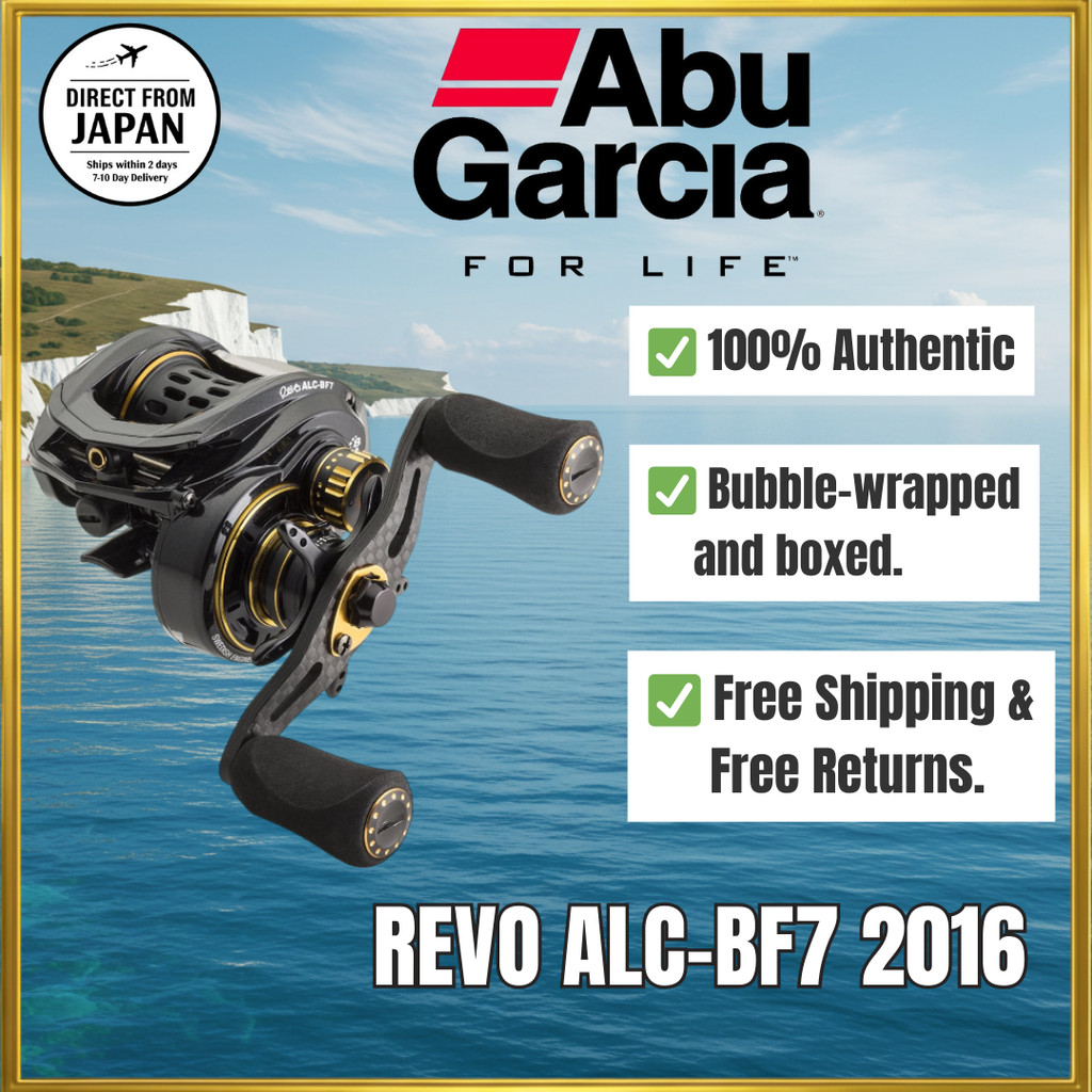 Abu Garcia REVO ALC Baitcasting Reel Lightweight Compact Model 16 | Shopee Malaysia