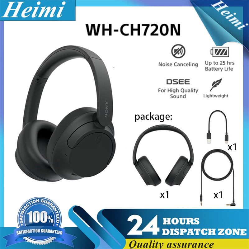 Sony WH-CH720N Bluetooth Wireless Headphone Active Noise Cancelling On ...