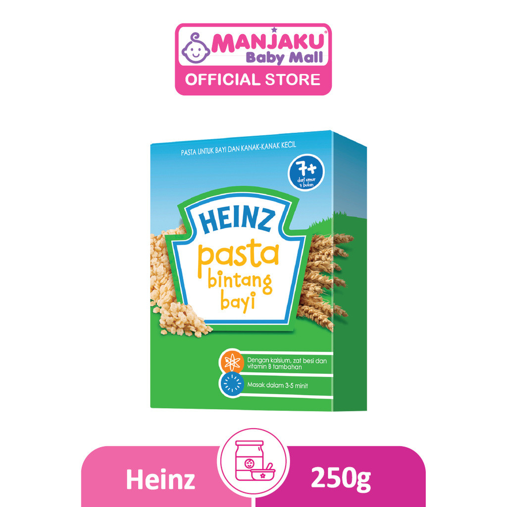Heinz Baby Pasta Stars 250g | Shopee Malaysia