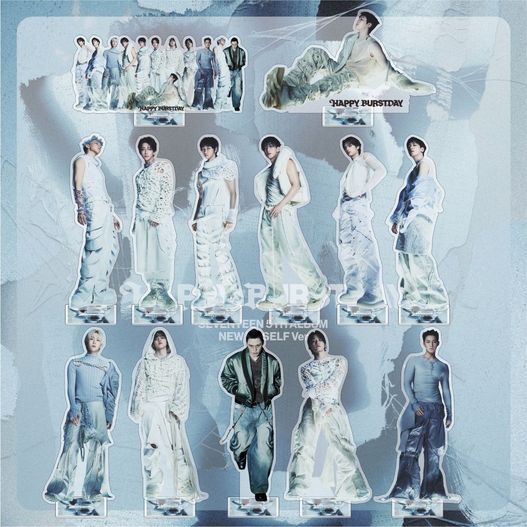 SEVENTEEN Acrylic Double-Sided Stand | Shopee Malaysia